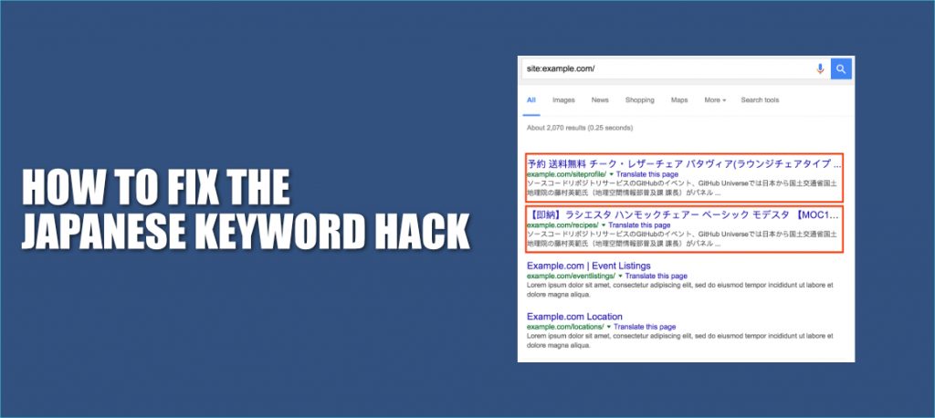 How to Clean the WordPress Japanese Keyword Hack by WPRepublic – WP ...